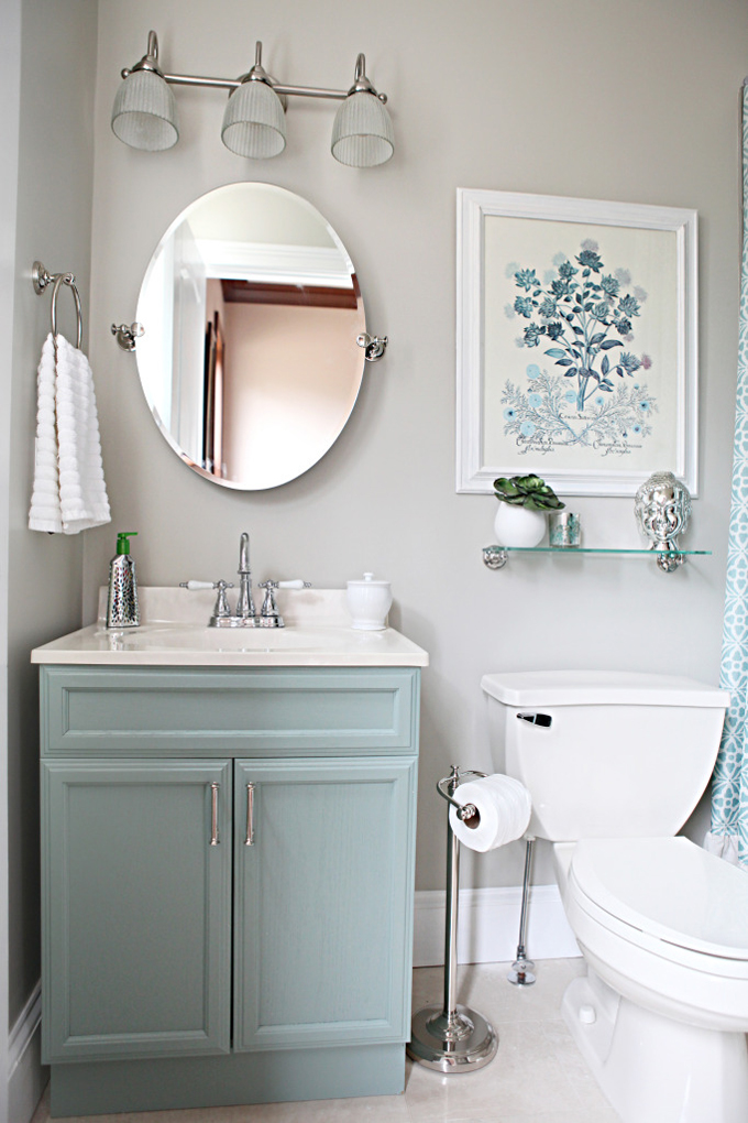 Bower Power Bathroom Makeover House Of Turquoise